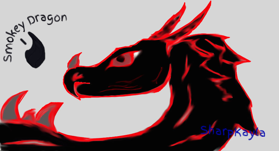 Smokey Dragon by SharpKayla on DeviantArt