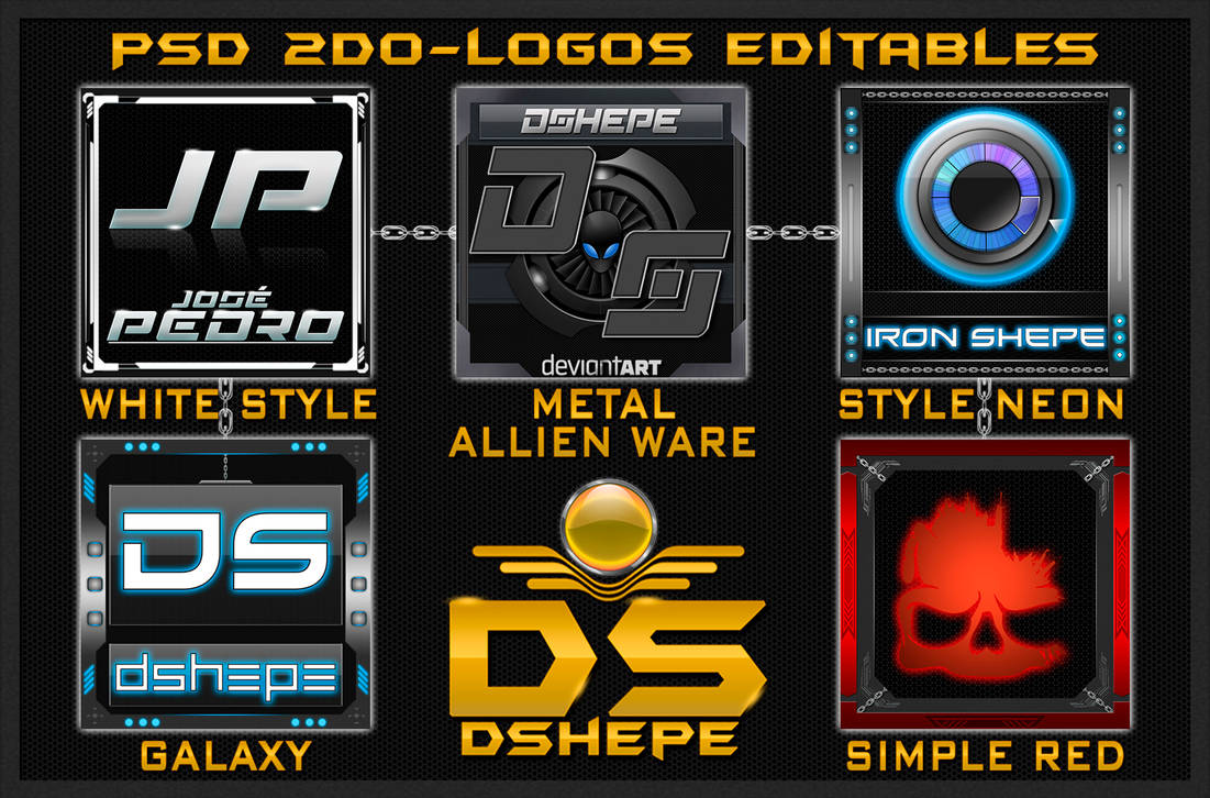 PSD 2do- Logos Editables by DShepe on DeviantArt