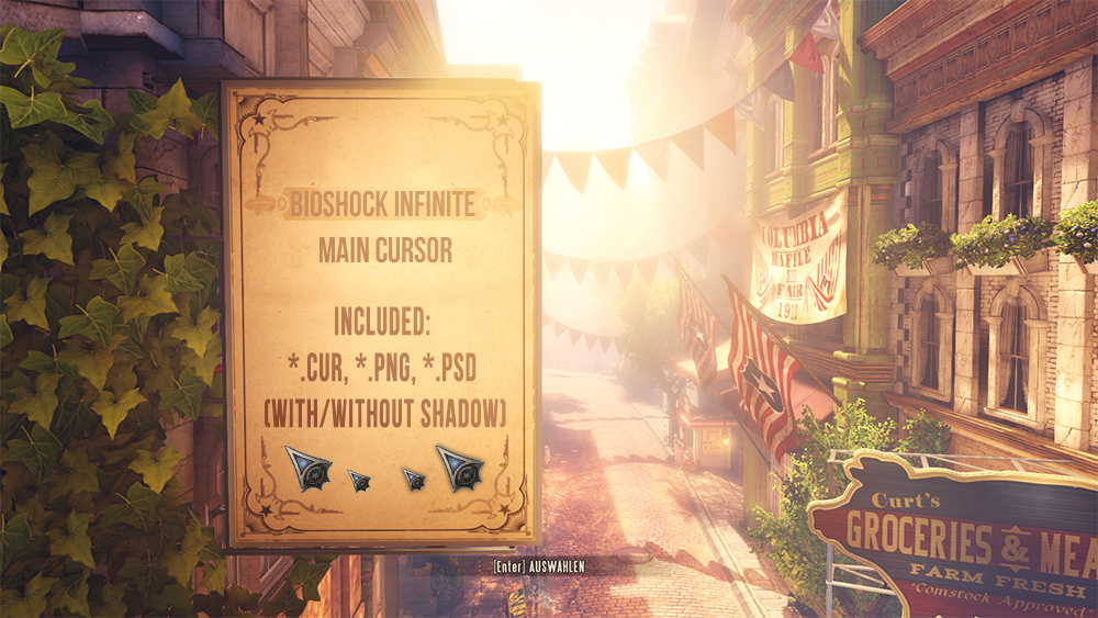 BioShock Infinite Main Cursor by PhysXPSP on DeviantArt