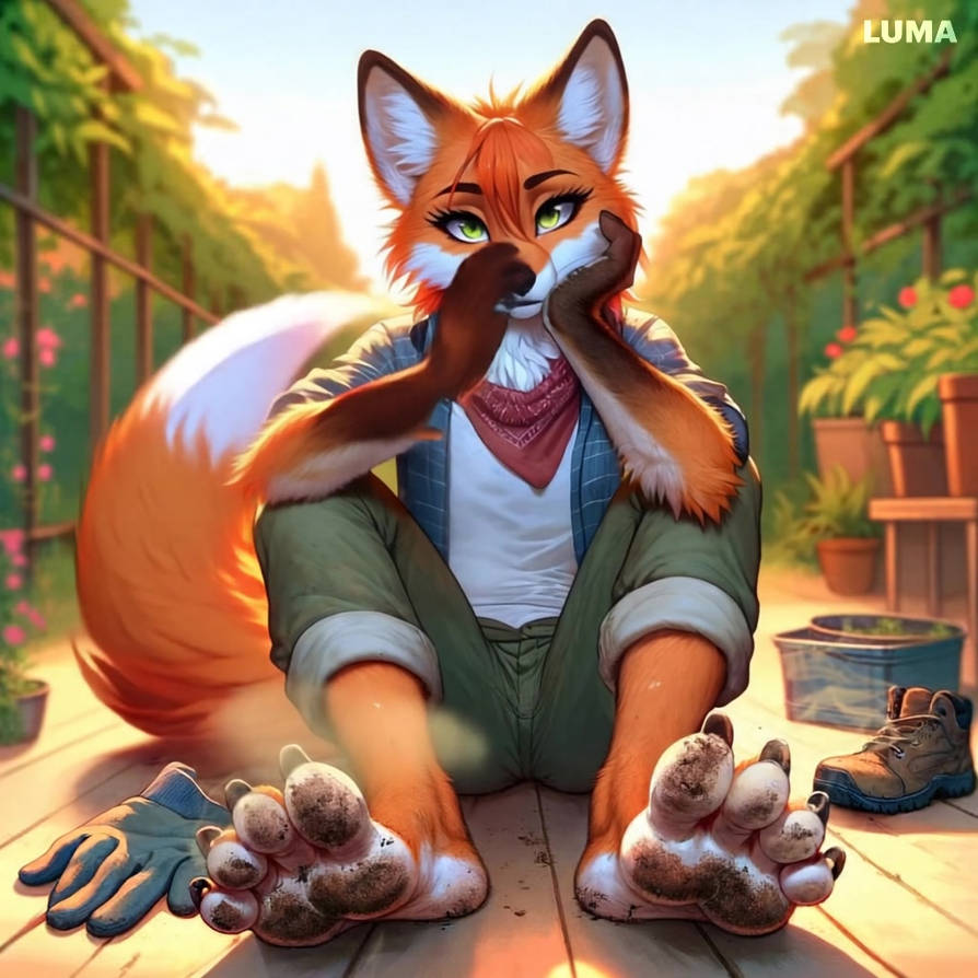 Fox farmer with smelly feet animation by DeviantFur99 on DeviantArt