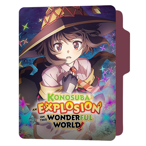 Konosuba Explosion Folder Icon v1 (English Logo) by TDN98 on DeviantArt