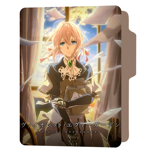 Violet Evergarden Folder Icon v1 by TDN98 on DeviantArt