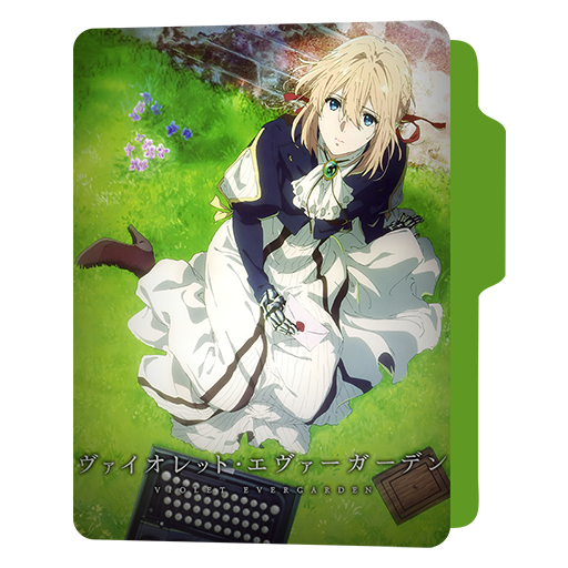 Violet Evergarden Folder Icon v2 by TDN98 on DeviantArt