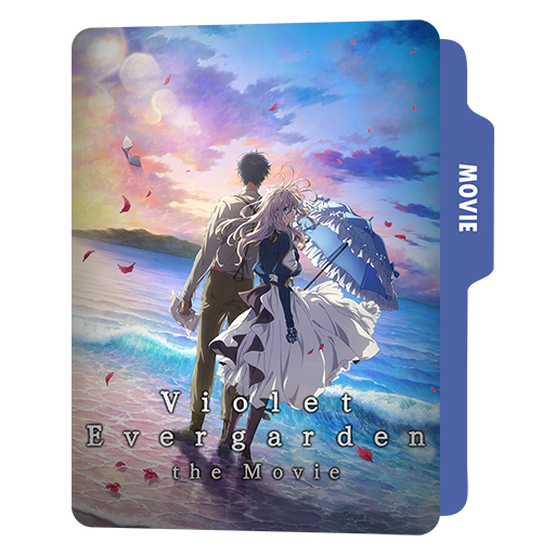 Violet Evergarden Movie Folder Icon v1 (English) by TDN98 on DeviantArt