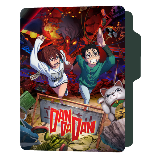 Dandadan Folder Icon v1 (English) by TDN98 on DeviantArt