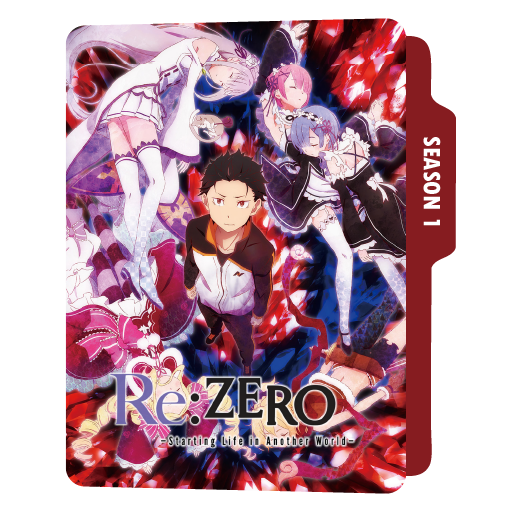Re:Zero Season 1 Folder Icon (English) by TDN98 on DeviantArt