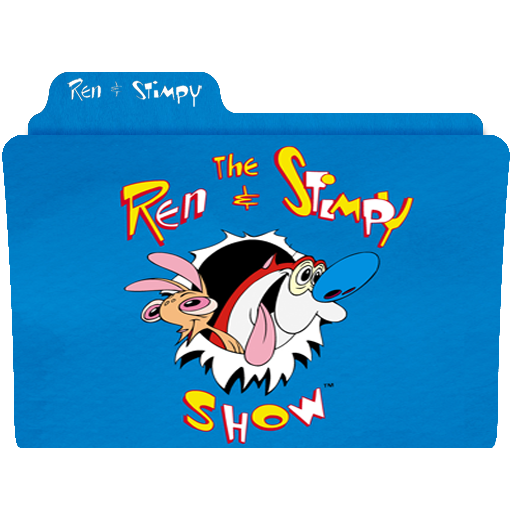 Ren and Stimpy Windows File Folder Icon by rbusbee on DeviantArt