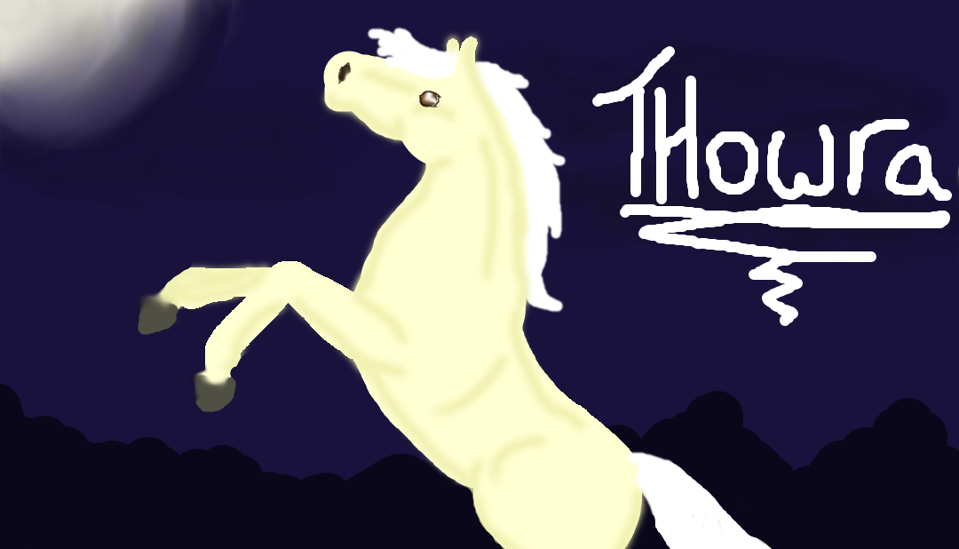Thowra, The Silver Brumby by Flyingfetlocks on DeviantArt