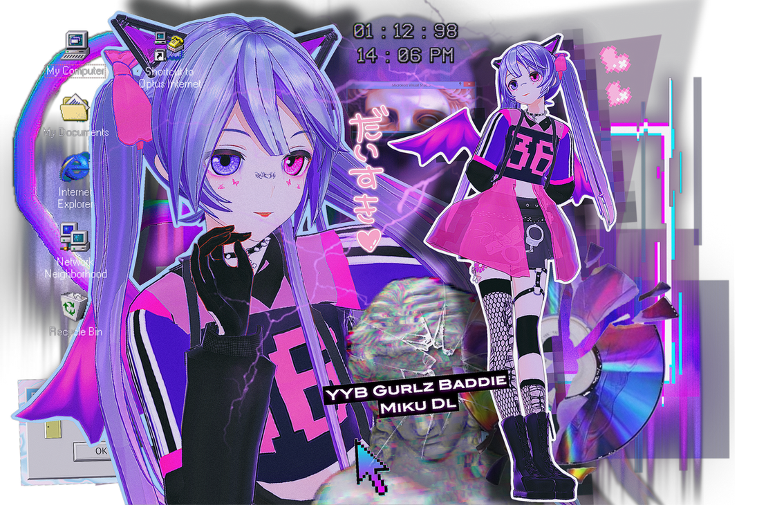 YYB Gurlz Baddie Miku DL by HengGaraeP on DeviantArt