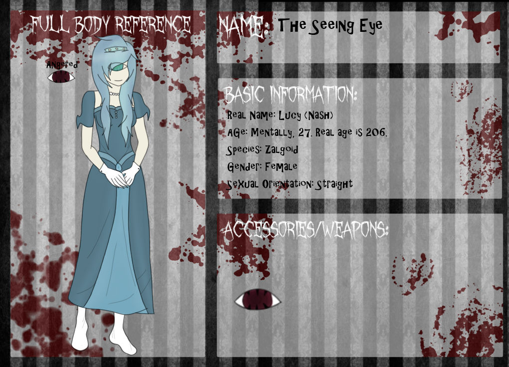 The Seeing Eye Reference (Outdated Reference) by MadameBeauty on DeviantArt