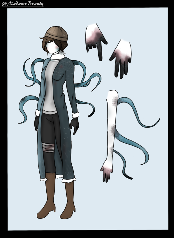 Slender being |Frostwoman| by MadameBeauty on DeviantArt