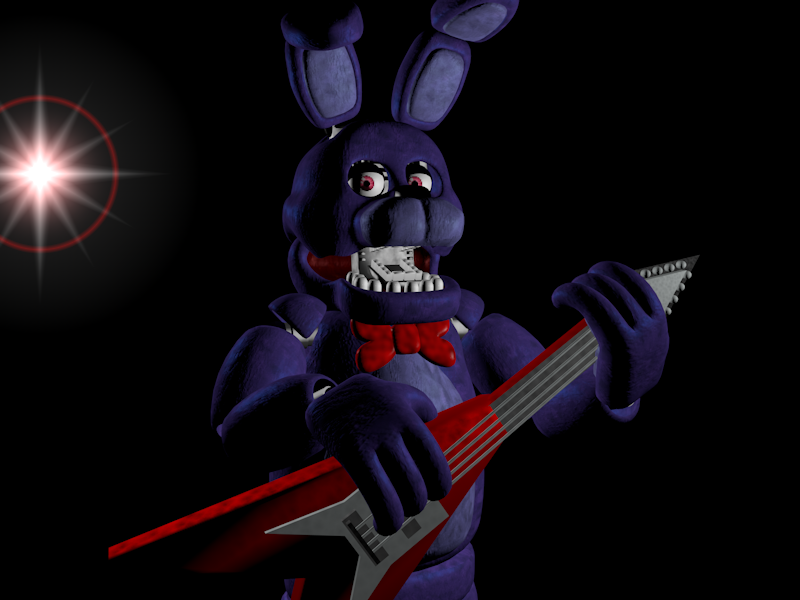 Fnaf 1 Bonnie by Cinema4dModeler2 on DeviantArt