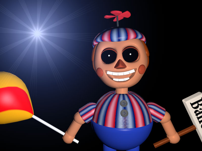 Fnaf 2 BB by Cinema4dModeler2 on DeviantArt