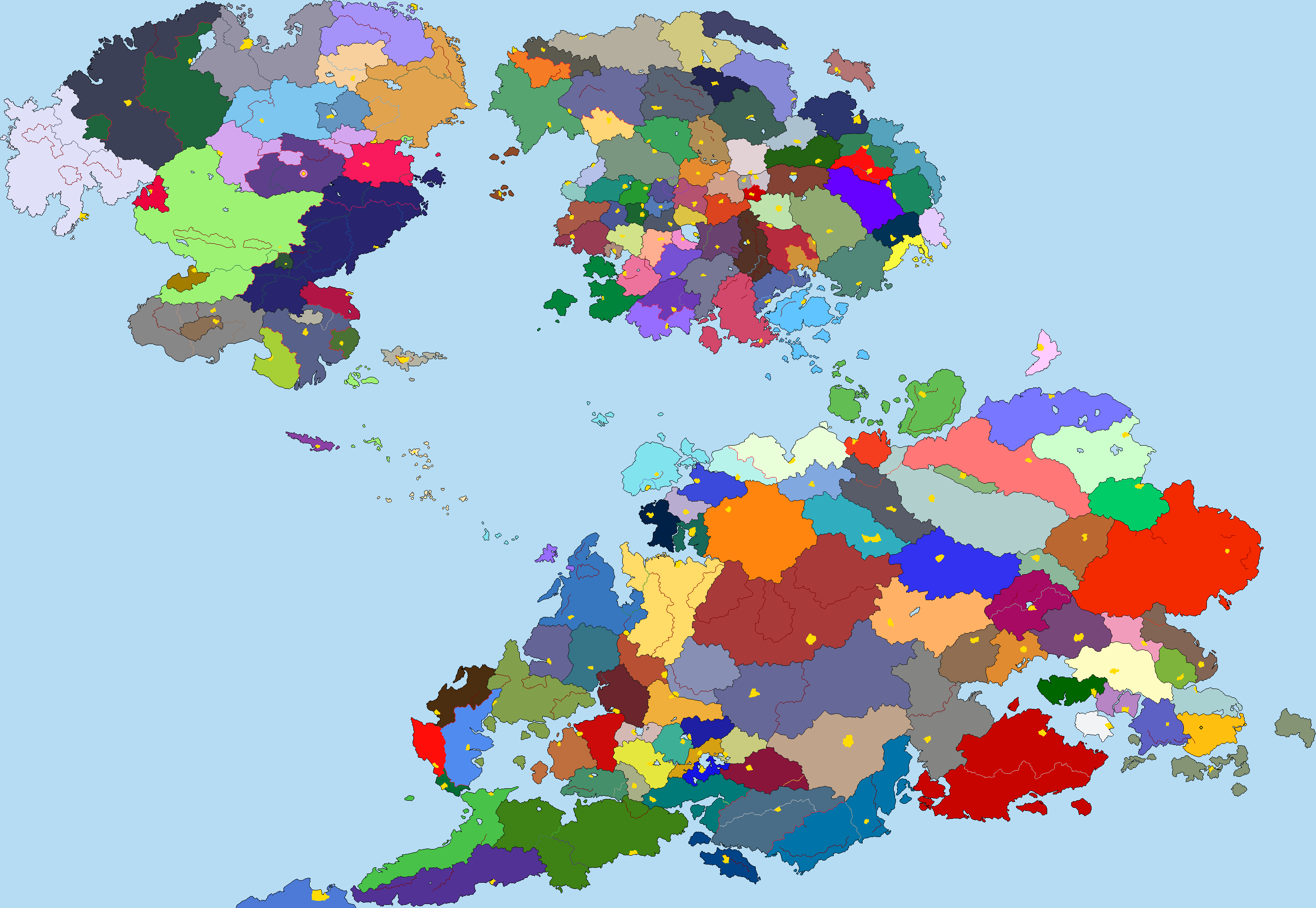 Colored Equestria at War Map v3 (higher res) by MustaphaTR2 on DeviantArt