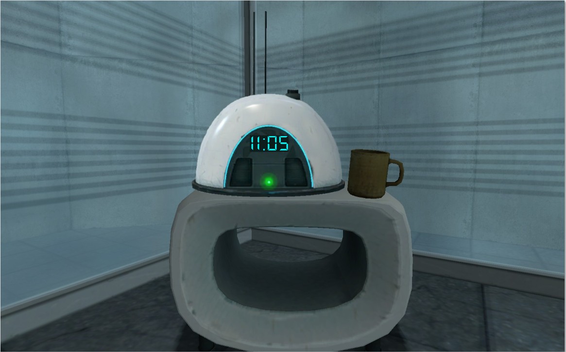 Portal Radio Clock by Didacus518 on DeviantArt