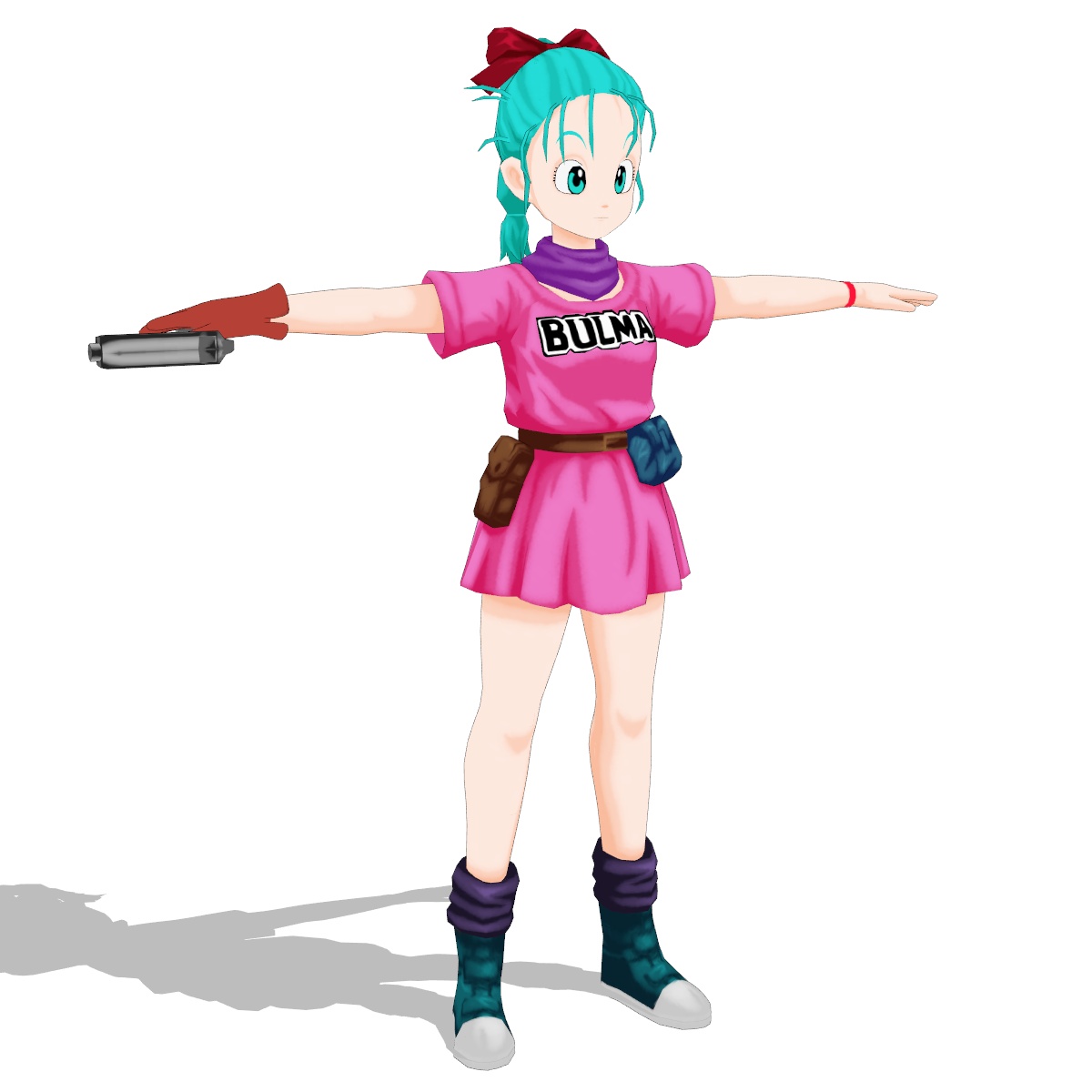 Bulma MMD PMX by Bak09 on DeviantArt