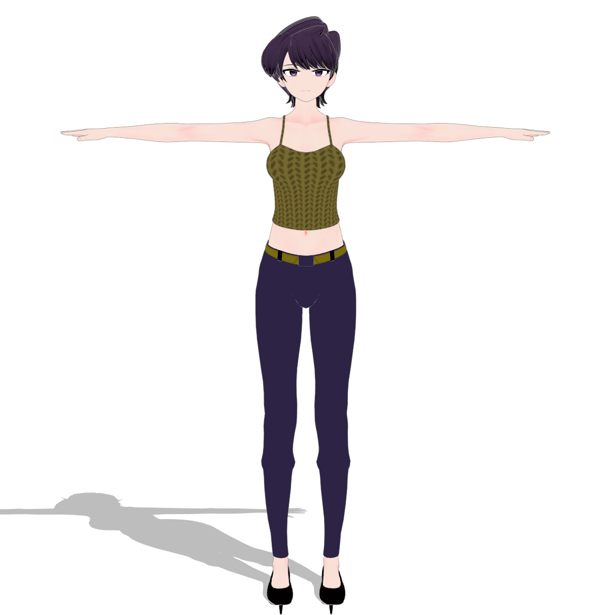 Komi Shuuko MMD PMX by Bak09 on DeviantArt