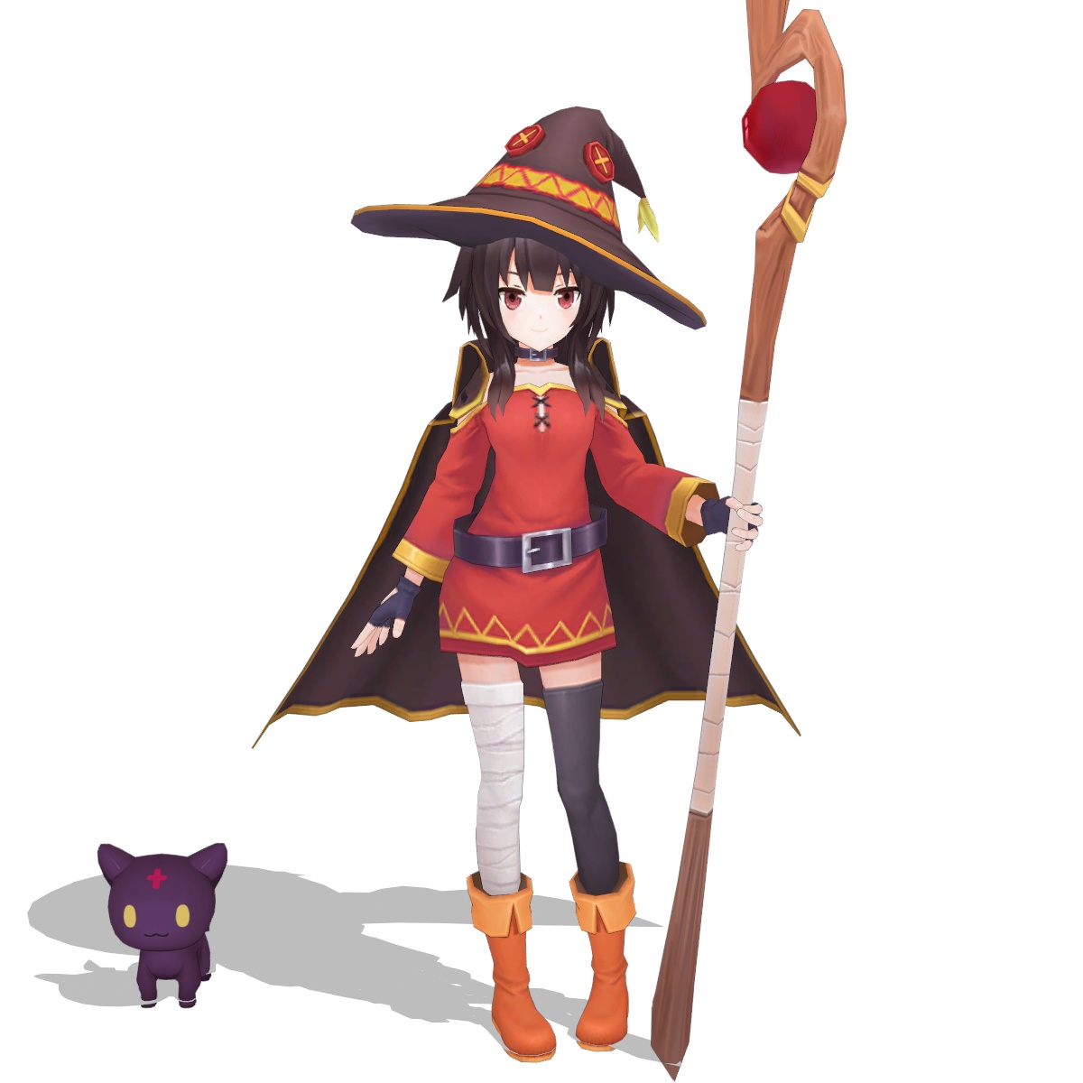 Megumin MMD PMX by Bak09 on DeviantArt