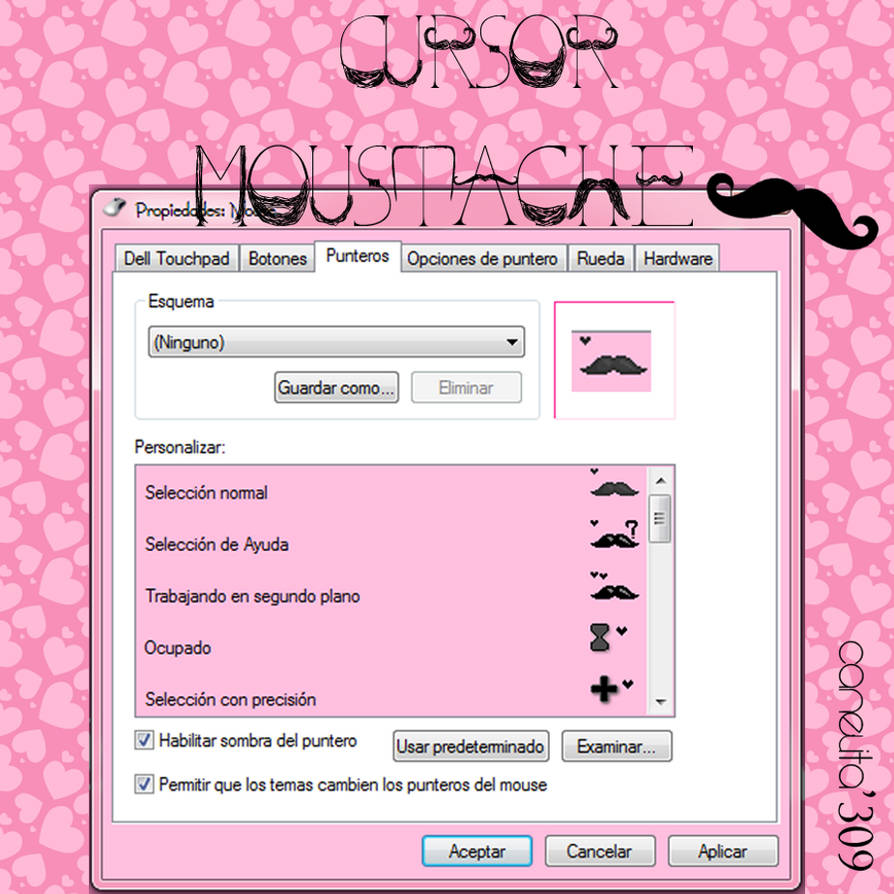 Cursor Moustache by SriitaDeWatt on DeviantArt