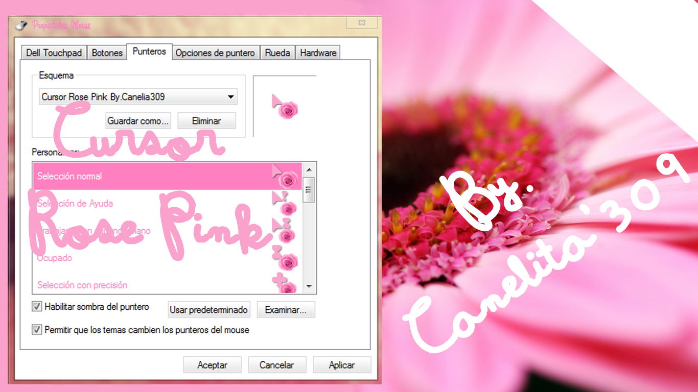 Cursor Pink Rose by SriitaDeWatt on DeviantArt
