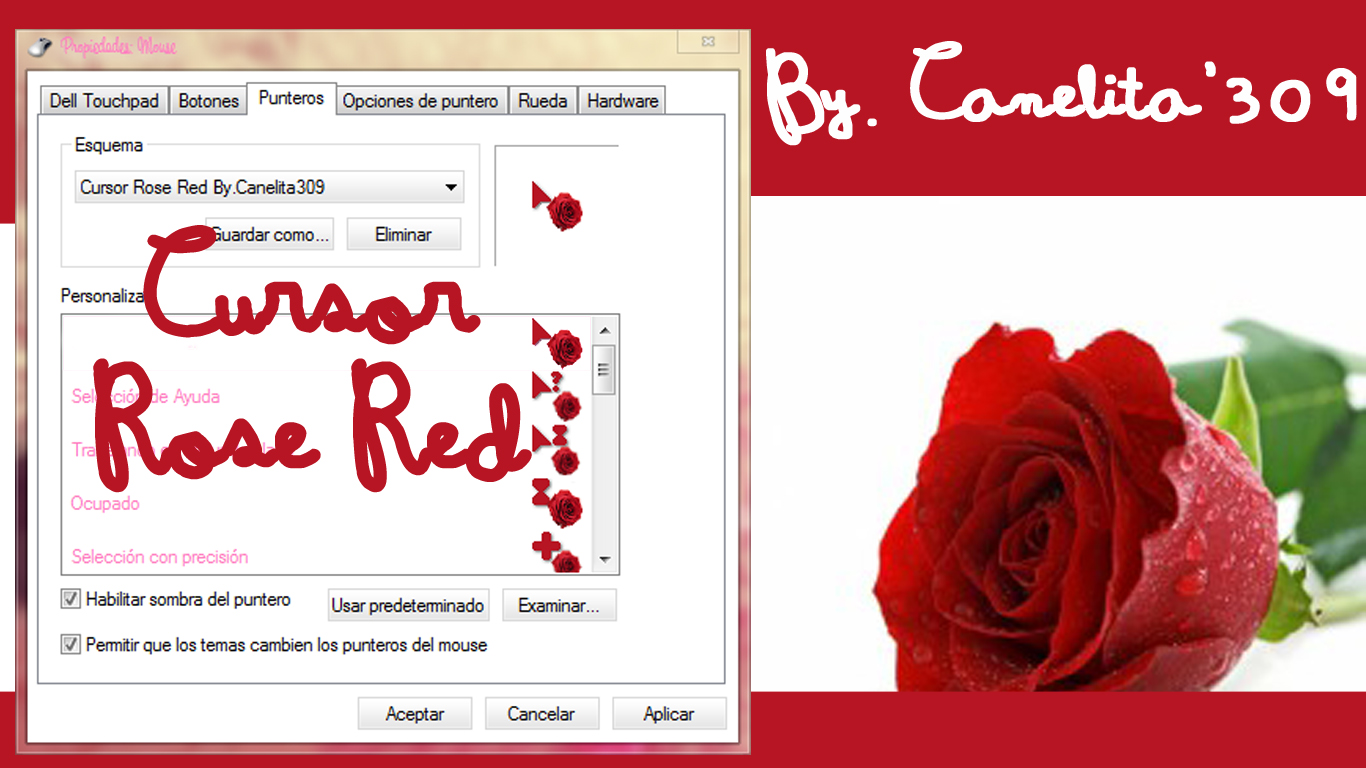 Cursor Red Rose by SriitaDeWatt on DeviantArt