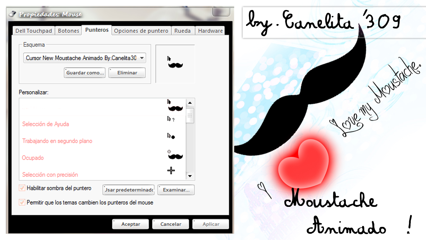 Cursor Moustache II Animado by SriitaDeWatt on DeviantArt