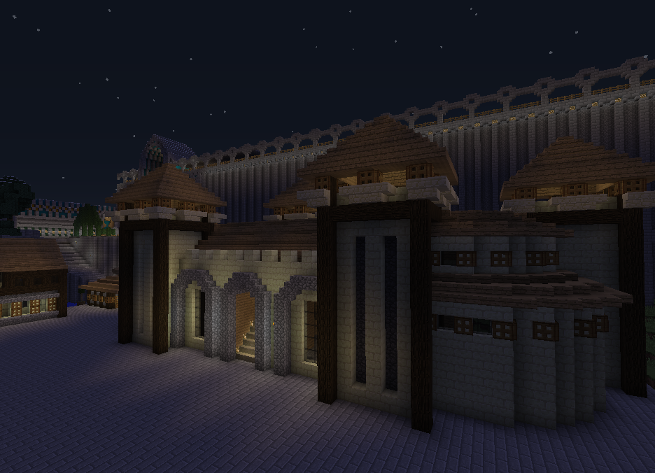 Minecraft: small town hall by hesterfunhart on DeviantArt