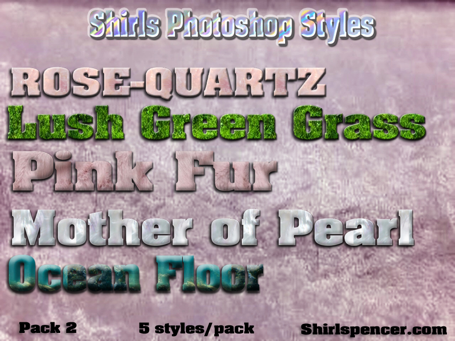 Styles Pack Two by Shirlanne on DeviantArt