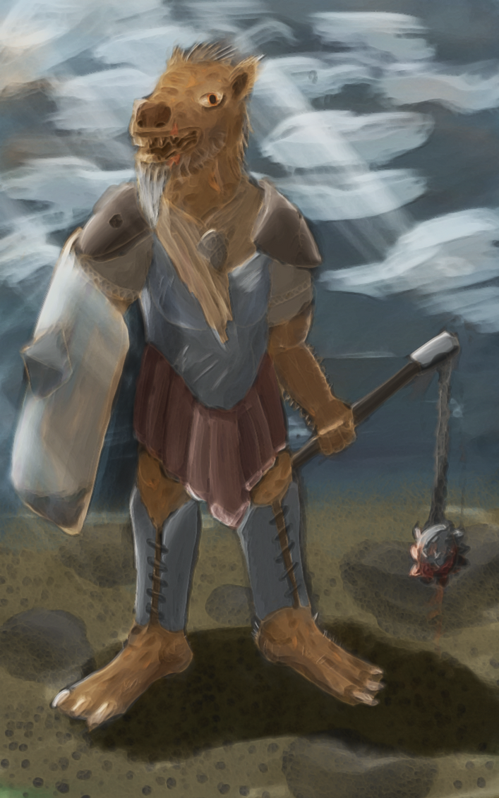 Gnoll by SpecTeRuS on DeviantArt