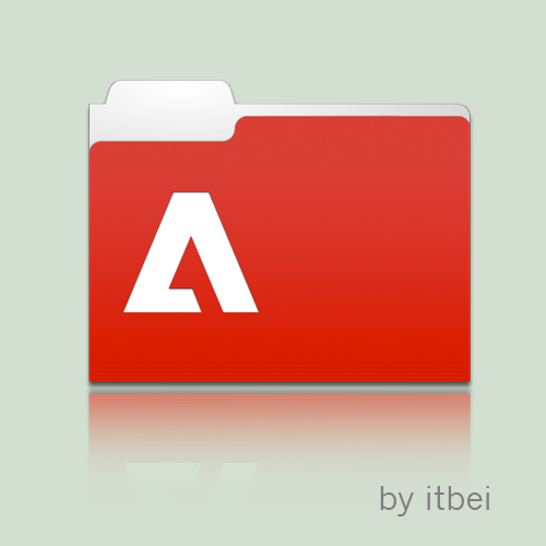 Adobe Folder Icon