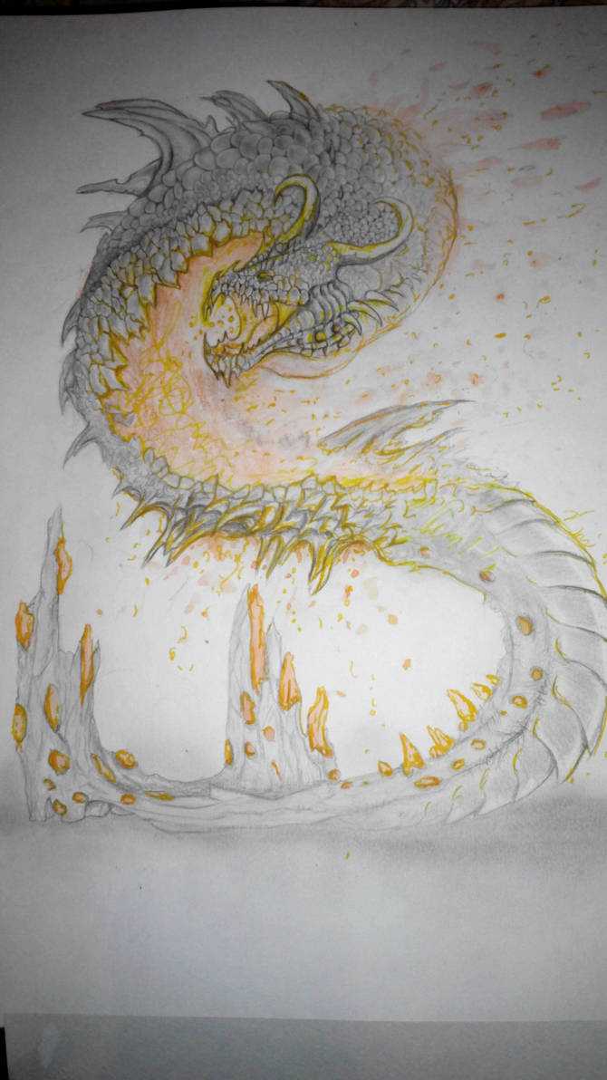 Elemental dragon (fire) by WhiteRose2132 on DeviantArt