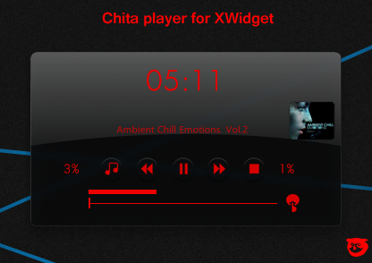 Chita - player for XWidget. by tchiro on DeviantArt