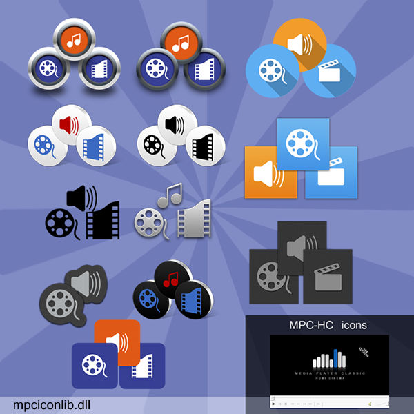 Icons Pack for player MPC-HC by tchiro on DeviantArt