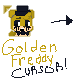Cute Golden Freddy Mouse Cursor! by ZigtheZag on DeviantArt