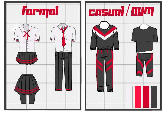 Uniforms by PUFHF-Prez on DeviantArt