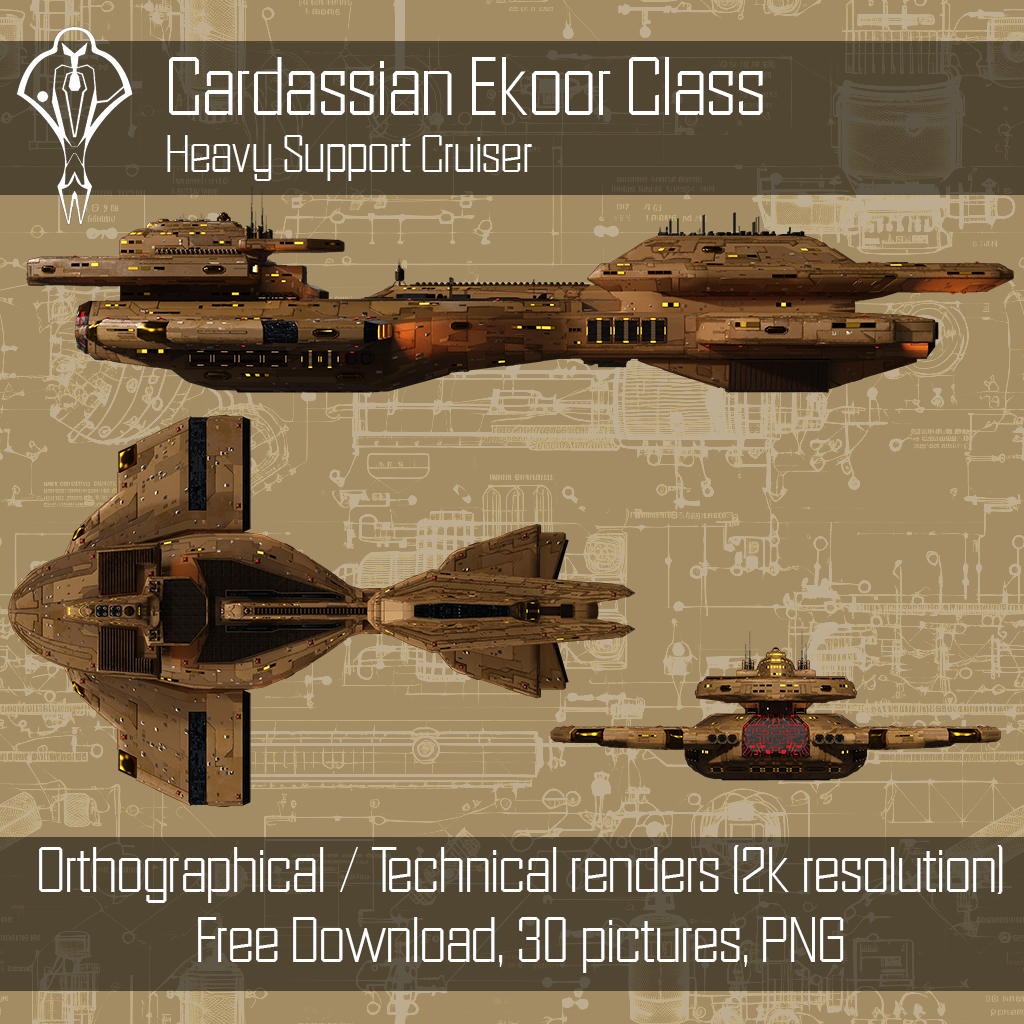 [Download] Cardassian Ekoor Ortho/Tech PNG by Ryselle-Chan on DeviantArt