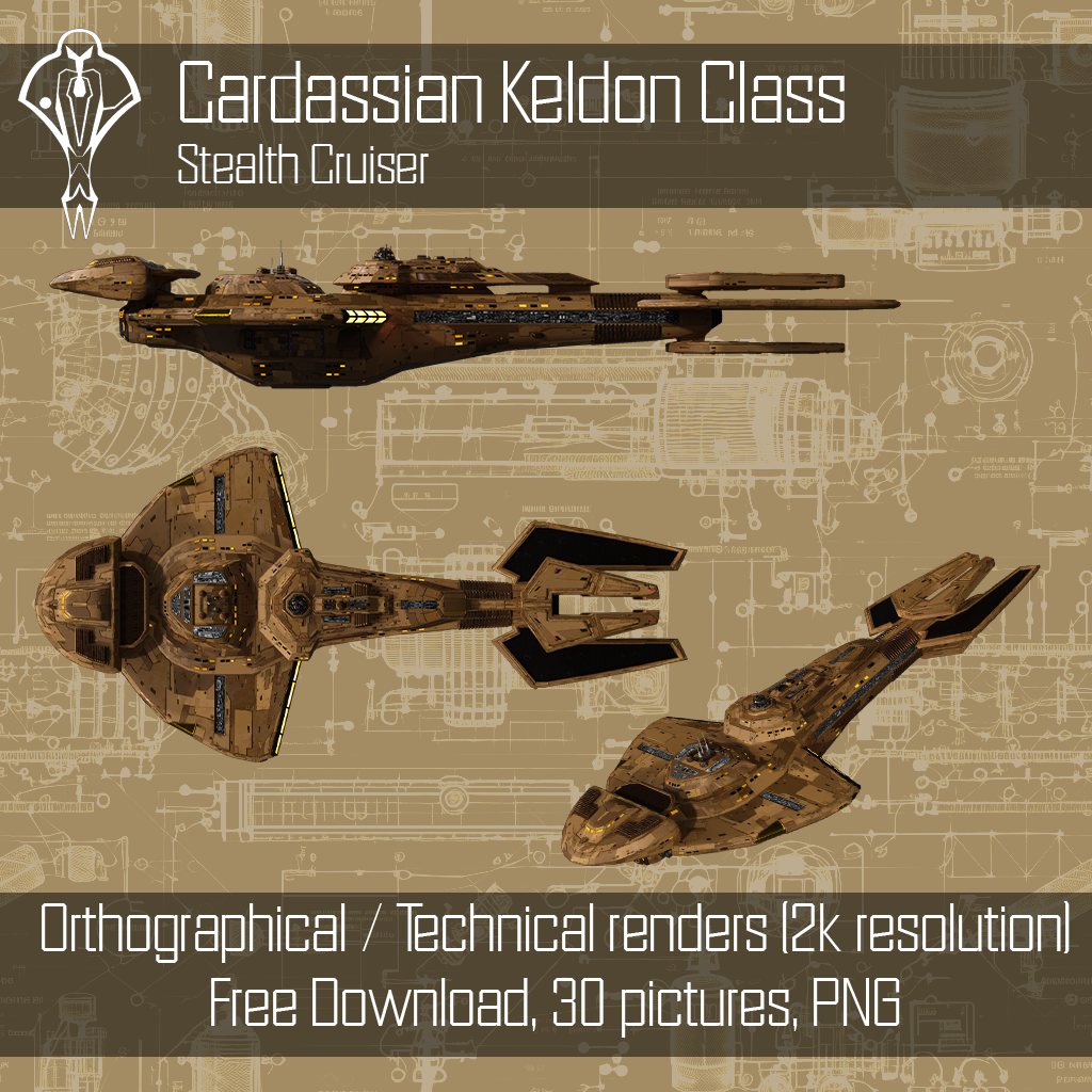 [Download] Cardassian Keldon Ortho/Tech PNG by Ryselle-Chan on DeviantArt