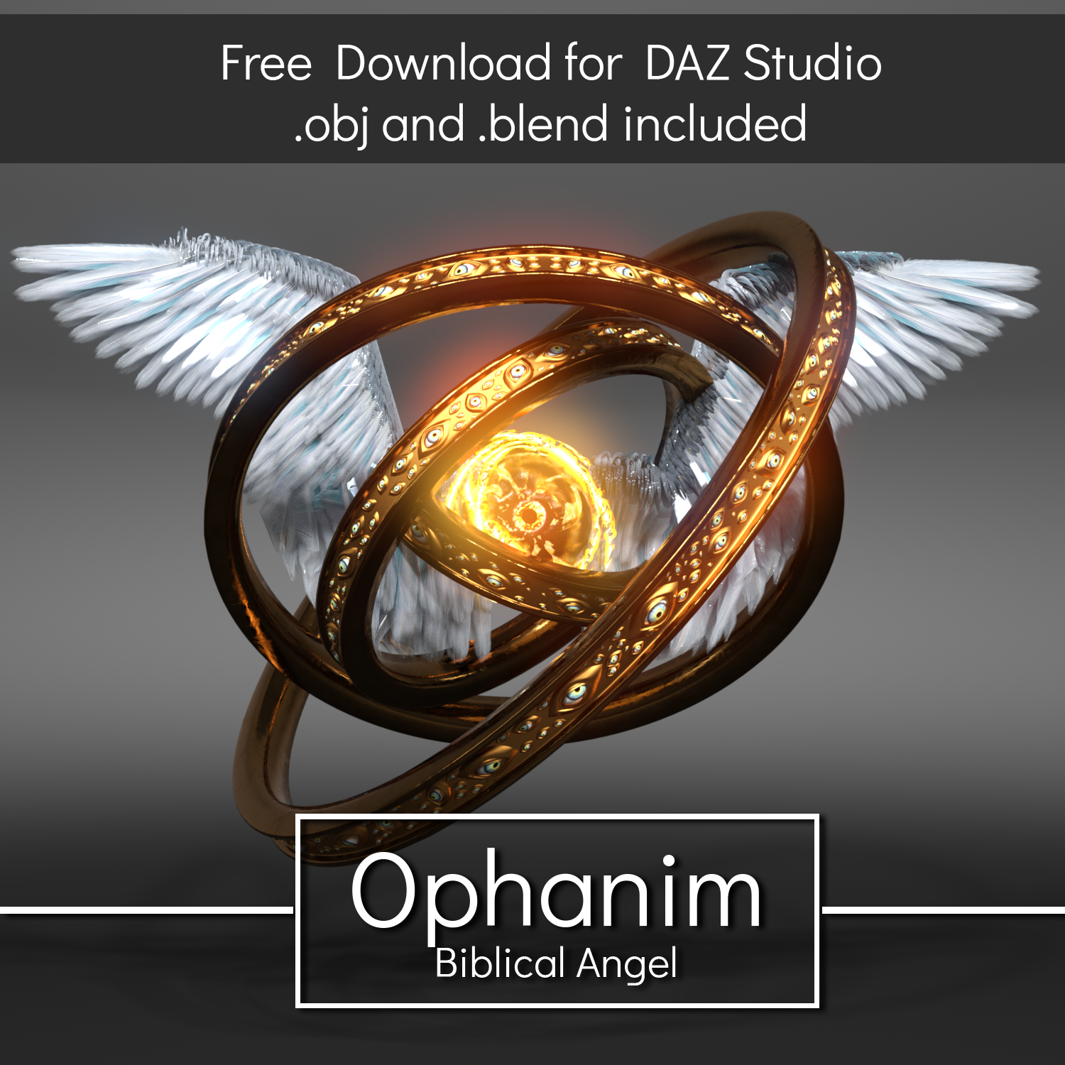 Free Ophanim for DAZ by Ryselle-Chan on DeviantArt
