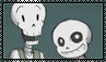 Handplates stamp: Gaster is not a villain by MissJulyFarraday on DeviantArt