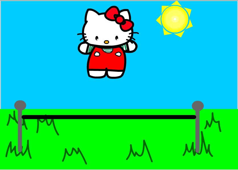 Bouncing cat by Bariarti on DeviantArt