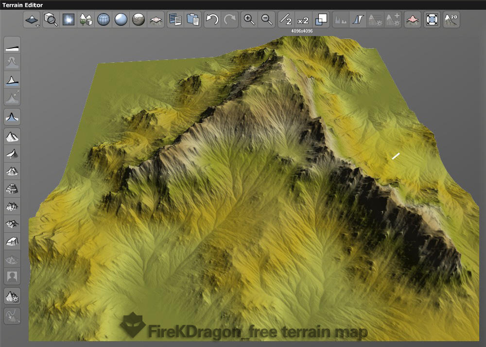 [free]Snow mountain terrain map by FireKDragon on DeviantArt