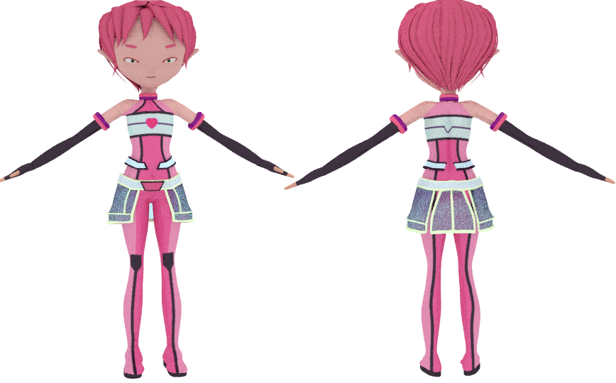 Download : Aelita's Season 4 Lyoko Outfit Model by OvipetAnimeMMDUser1 ...