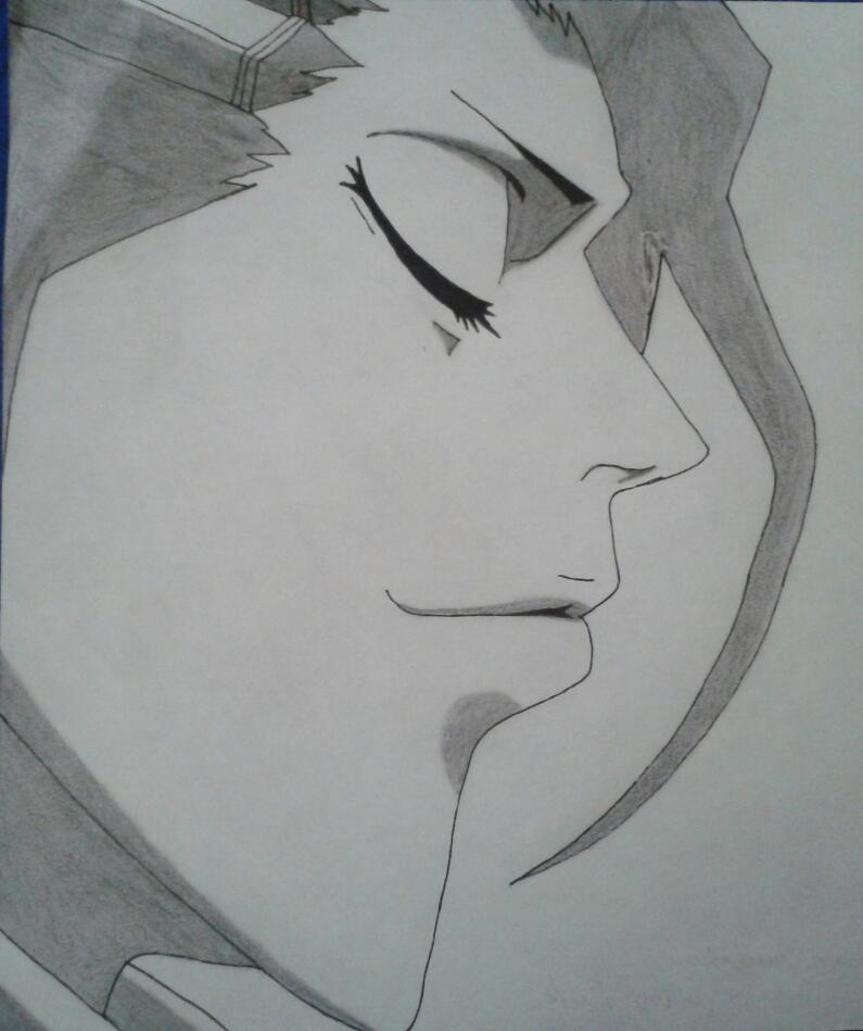 Byakuya side view by Blue-LightningXXI on DeviantArt