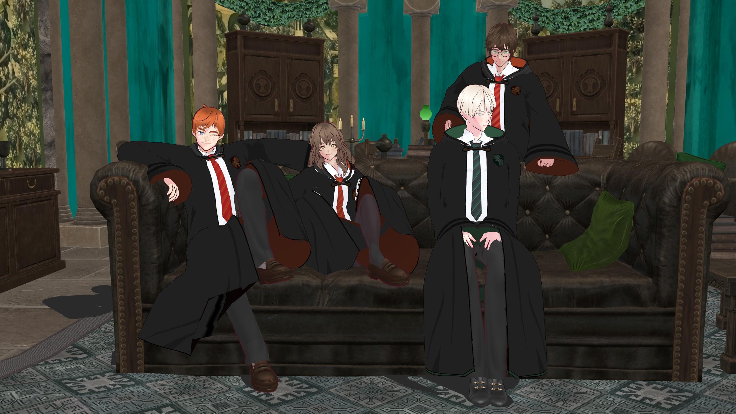Hogwarts Era Harry Potter Models MMD by thornytotem on DeviantArt