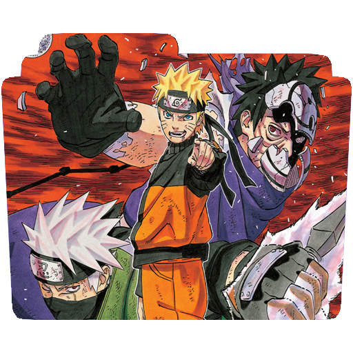 Naruto Manga Volume 63 Cover Icon Folder by Saku434 on DeviantArt