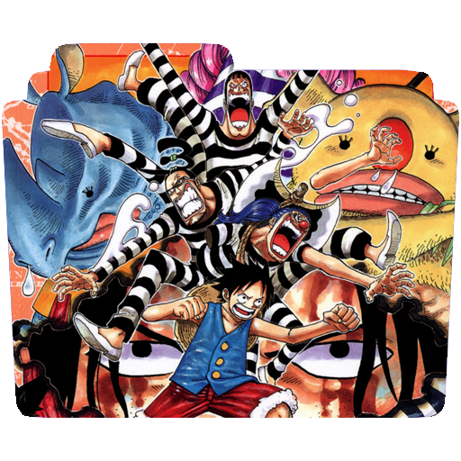 One Piece Manga Volume 55 Cover Icon Folder by Saku434 on DeviantArt