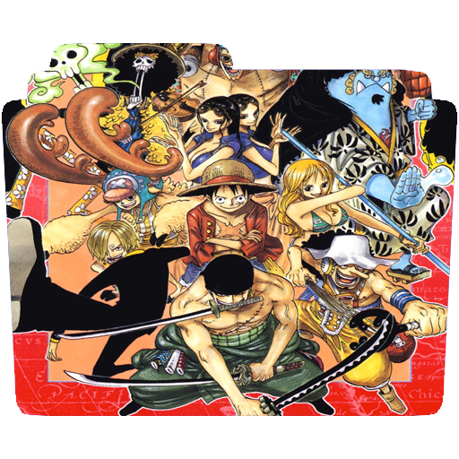 One Piece Manga Volume 64 Cover Icon Folder by Saku434 on DeviantArt
