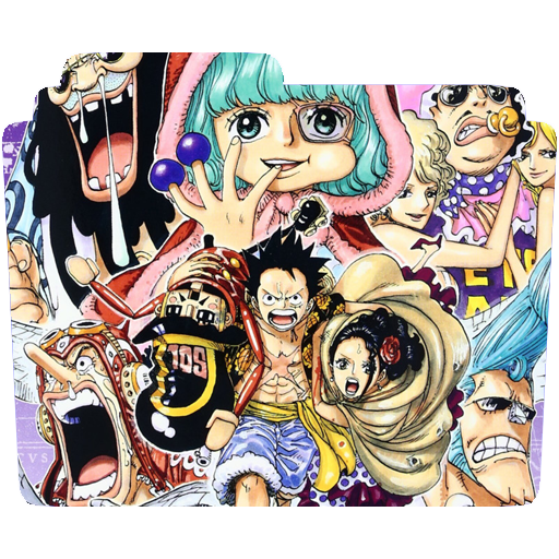 One Piece Manga Volume 74 Cover Icon Folder by Saku434 on DeviantArt