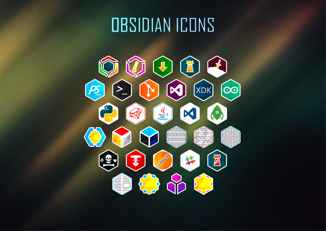 Obsidian Icons by Undre4m on DeviantArt