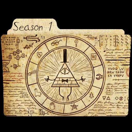 Gravity Falls S1 Folder Icon by DamionMauville on DeviantArt